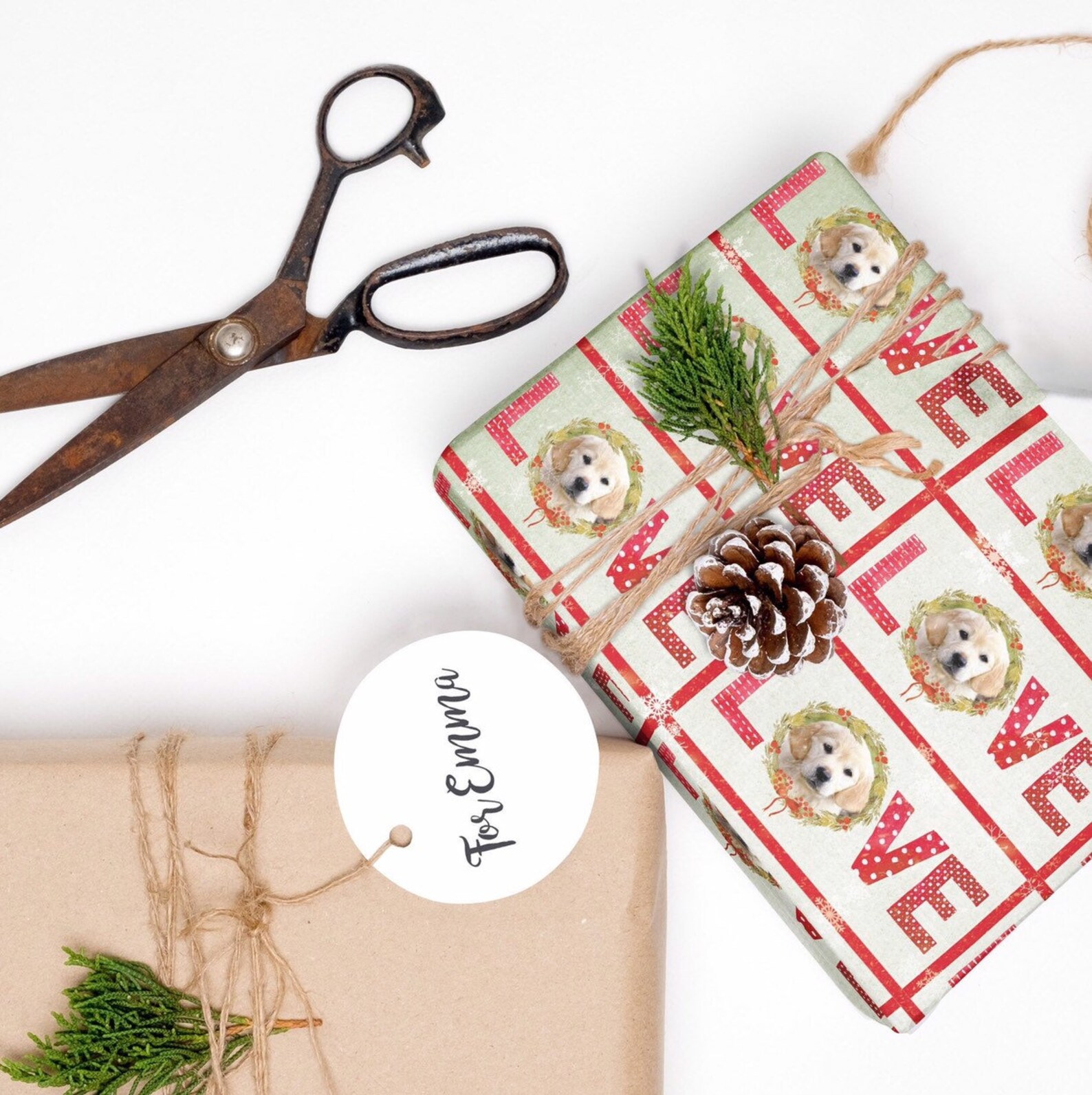 Photo Wrapping Paper Pet Wrapping Paper Cat Wrapping Paper | Etsy