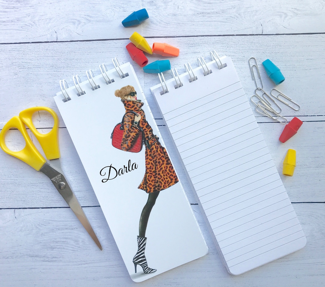 Spiral Bound Notepads, To-do List, Set of 3 Note Pads, Personalized ...
