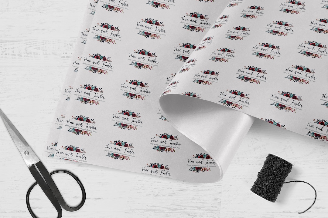 Custom Tissue Paper, Branded Tissue Paper, Full Color Tissue Paper ...