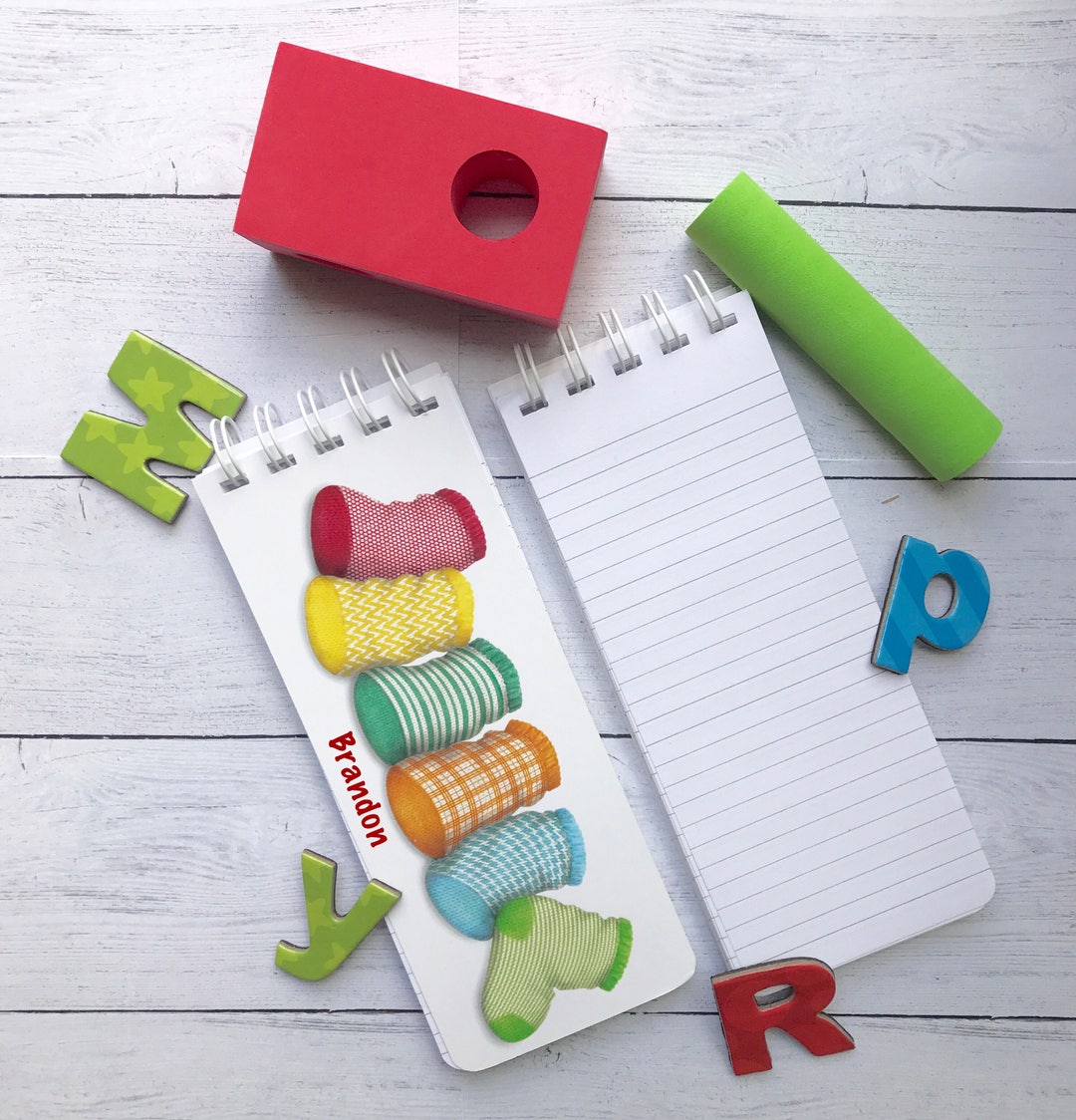 Personalized Baby Shower Favors, Personalized Note Pads, Baby Shower ...