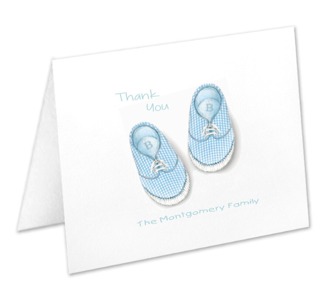 Personalized Baby Boy Note Cards, Personalized Stationery Set, Baby ...