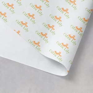 Branded Tissue Paper, Custom Tissue Paper, Full Color Tissue Paper ...