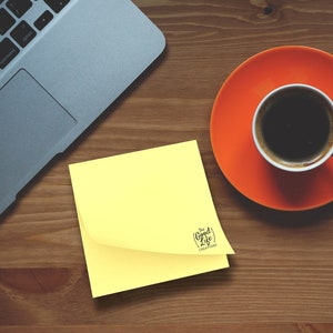 Custom Sticky Notes, Personalized Post It Notes, Sticky Notes With Logo ...