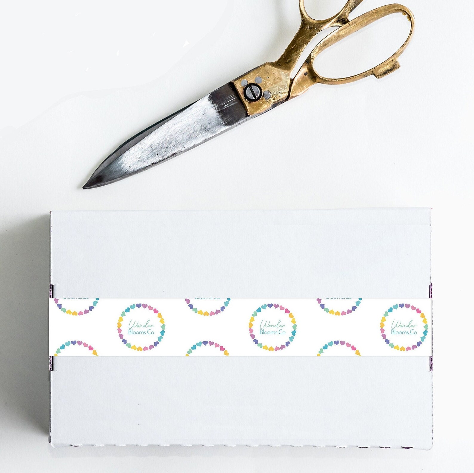 Branded Label Strips Branded Tape Strips Logo Label Strips - Etsy