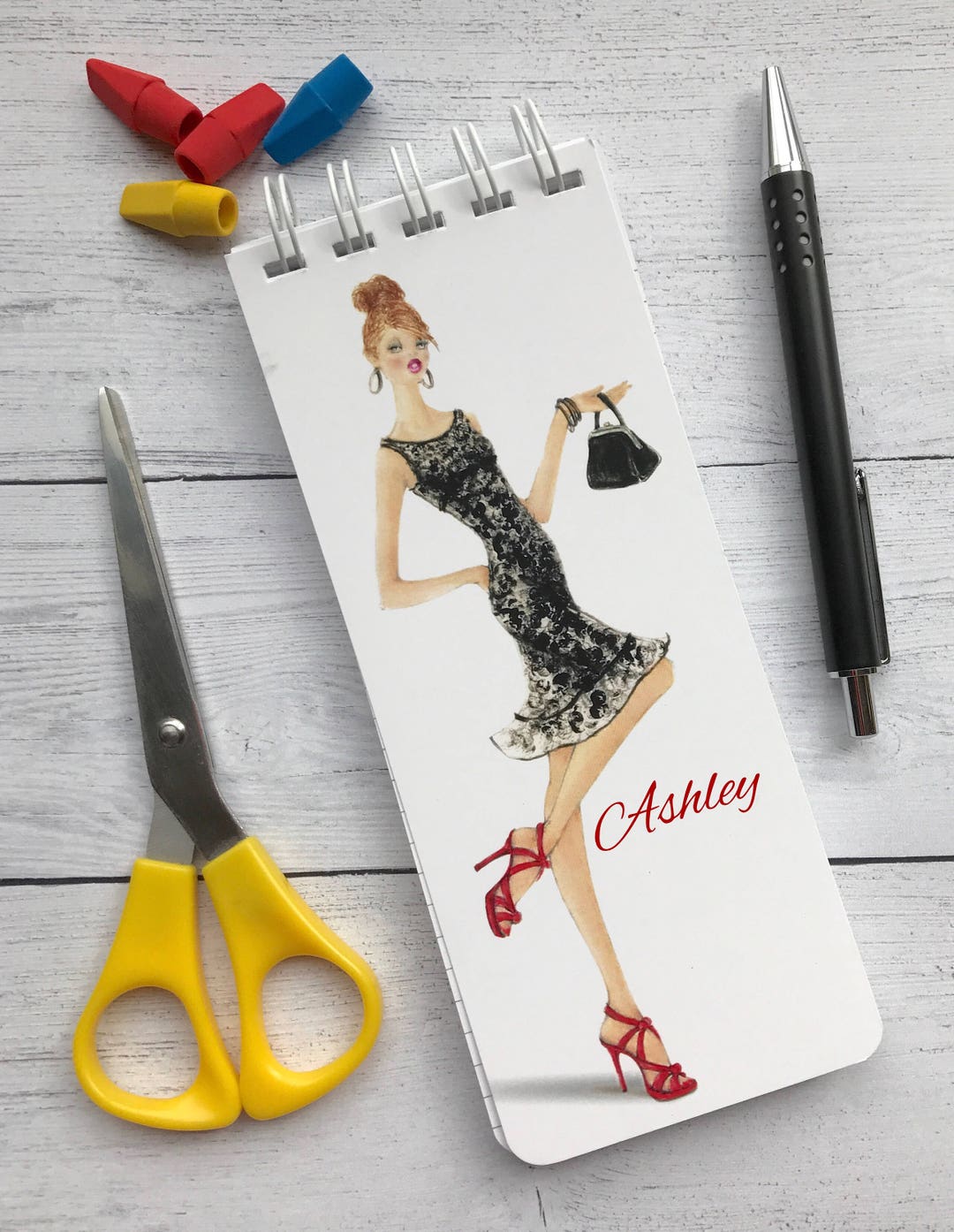 Spiral Bound Note Pads, To-do List, Personalized Mothers Day Gift, Set ...