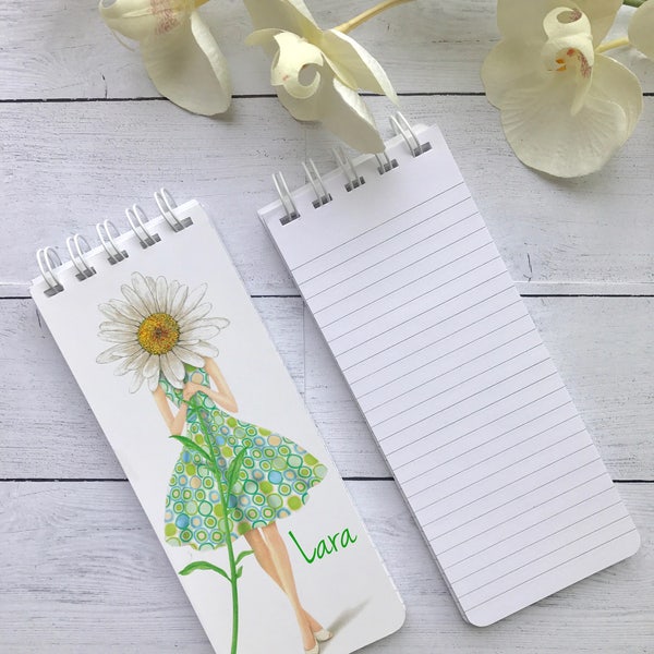Spiral Bound Notepad - Etsy