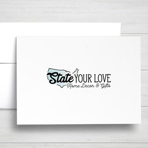 Branded Note Cards, Personalized Business Stationery, Corporate Note ...
