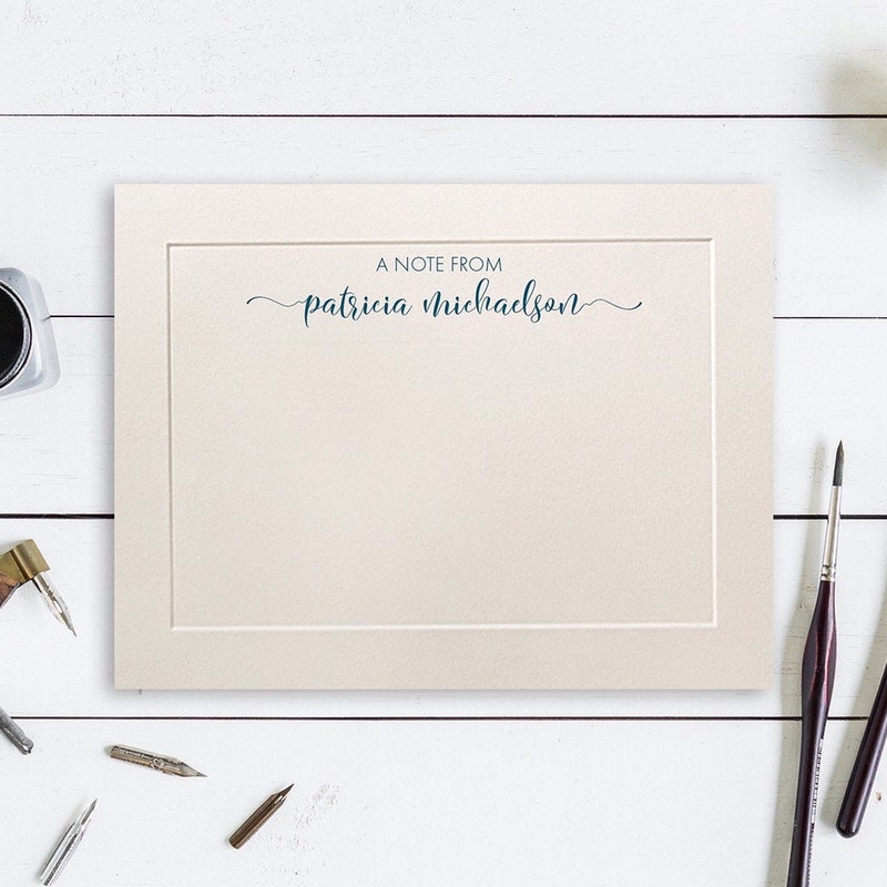 Flat Note Cards - Etsy