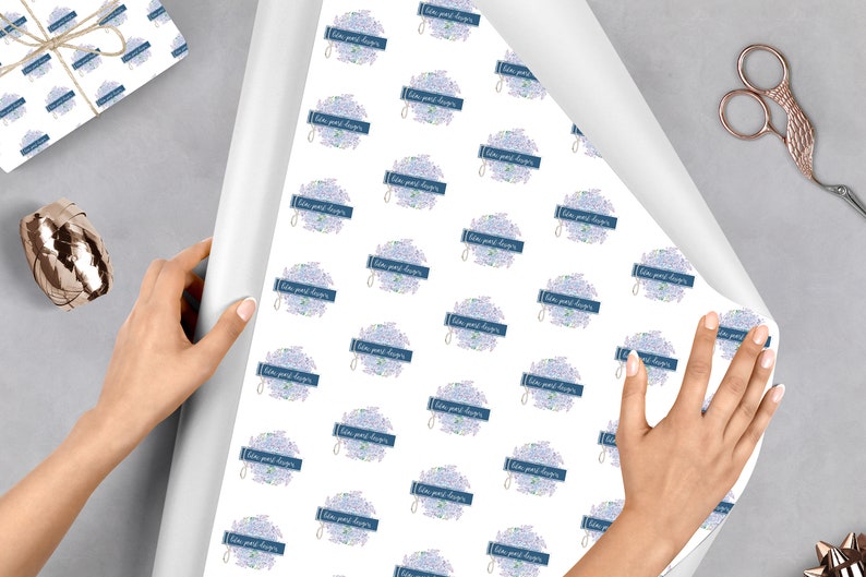 Logo Wrapping Paper, Branded Wrapping Paper, Wrapping Paper Roll ...