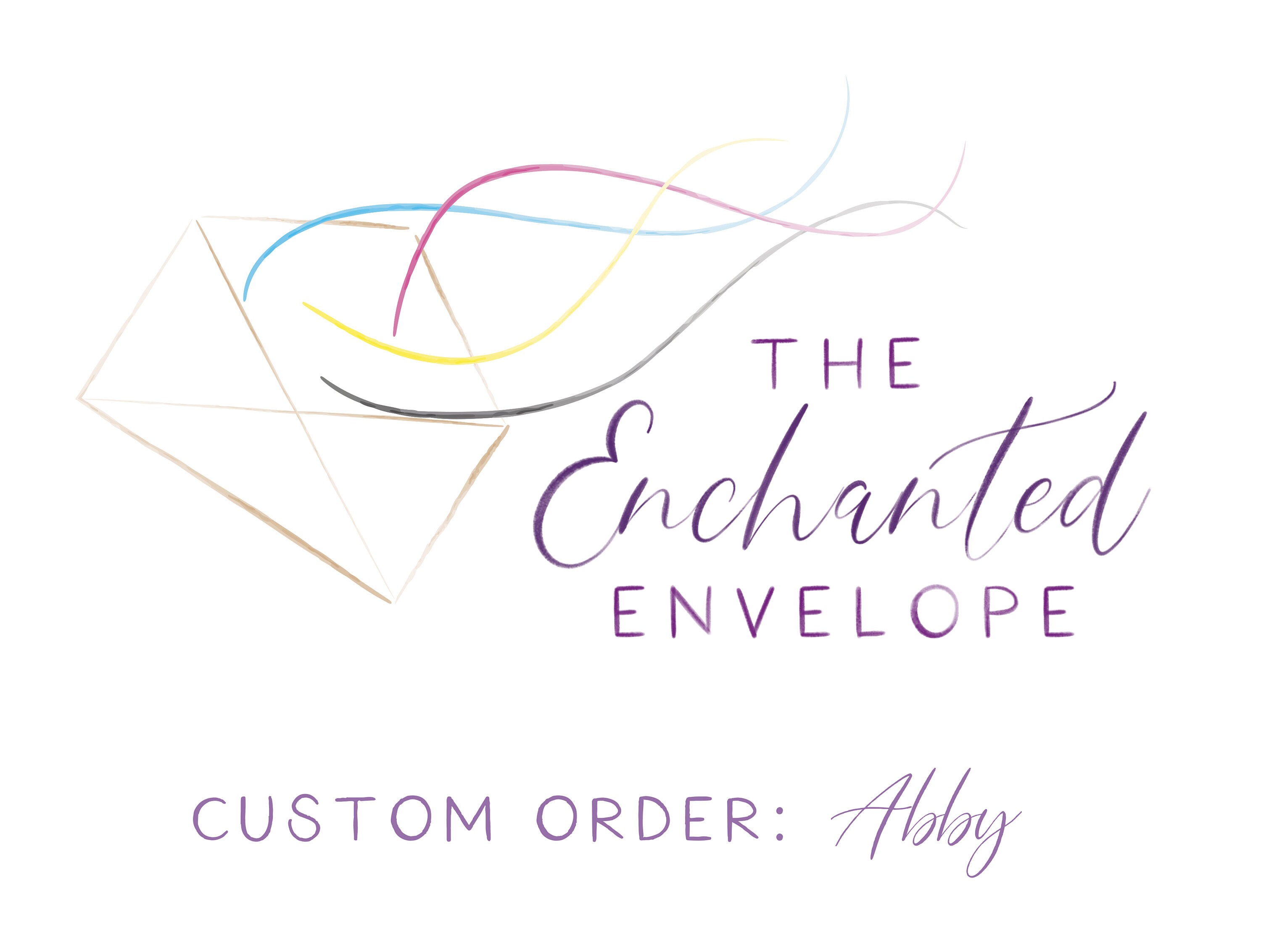 CUSTOM ORDER: Abby, Window Graphic, Window Cling, See-Through Window Cling