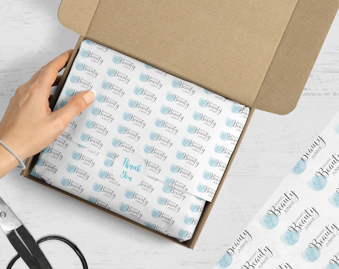 Custom Tissue Paper, Branded Tissue Paper, Full Color Tissue Paper ...