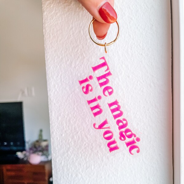 Affirmations Keychain - Etsy