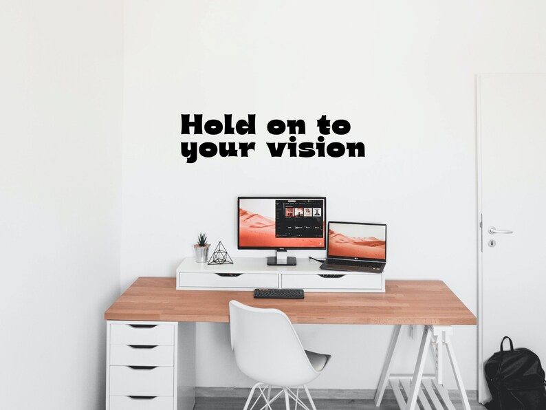 Home Décor Wall Décor Positive Quote Affirmation Mirror Decal ...