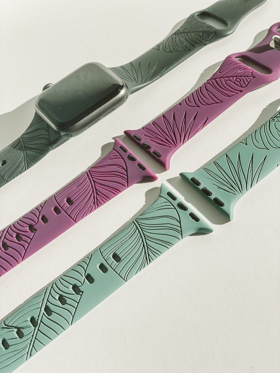 Tropical Watch Band Custom Watch Band Custom Engraved | Etsy