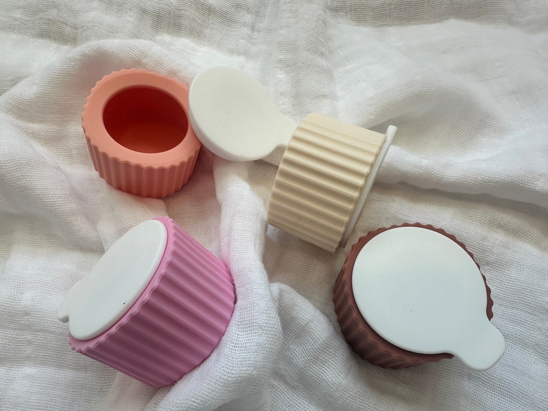 Custom Silicone Travel Jar Small Travel Containers TSA Approved Bottles ...