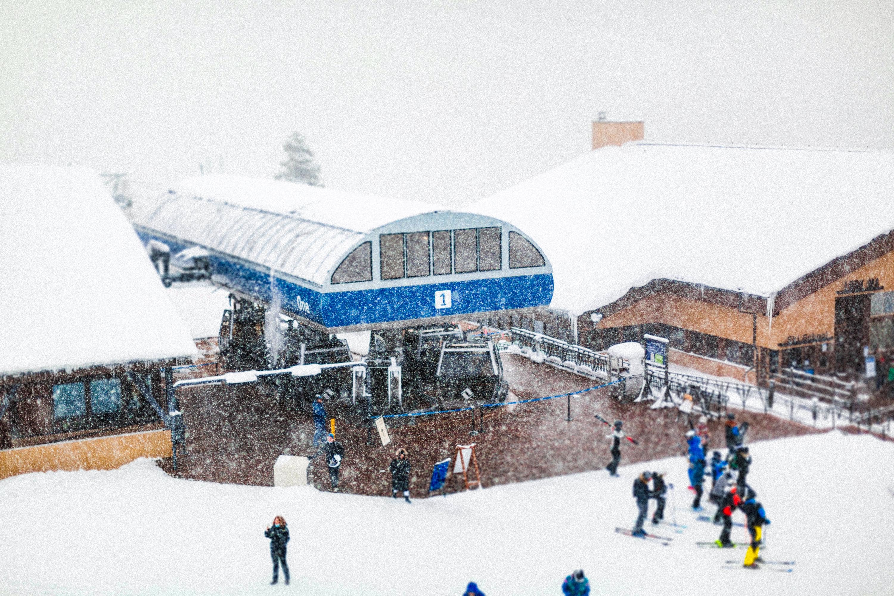 Vail Gondola One Powder Day Photograph – Stunning Winter Mountain Scene ...