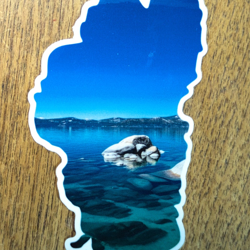 Lake Tahoe Sticker - Etsy