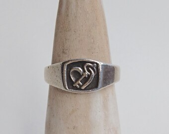 Love Token Ring | Etsy