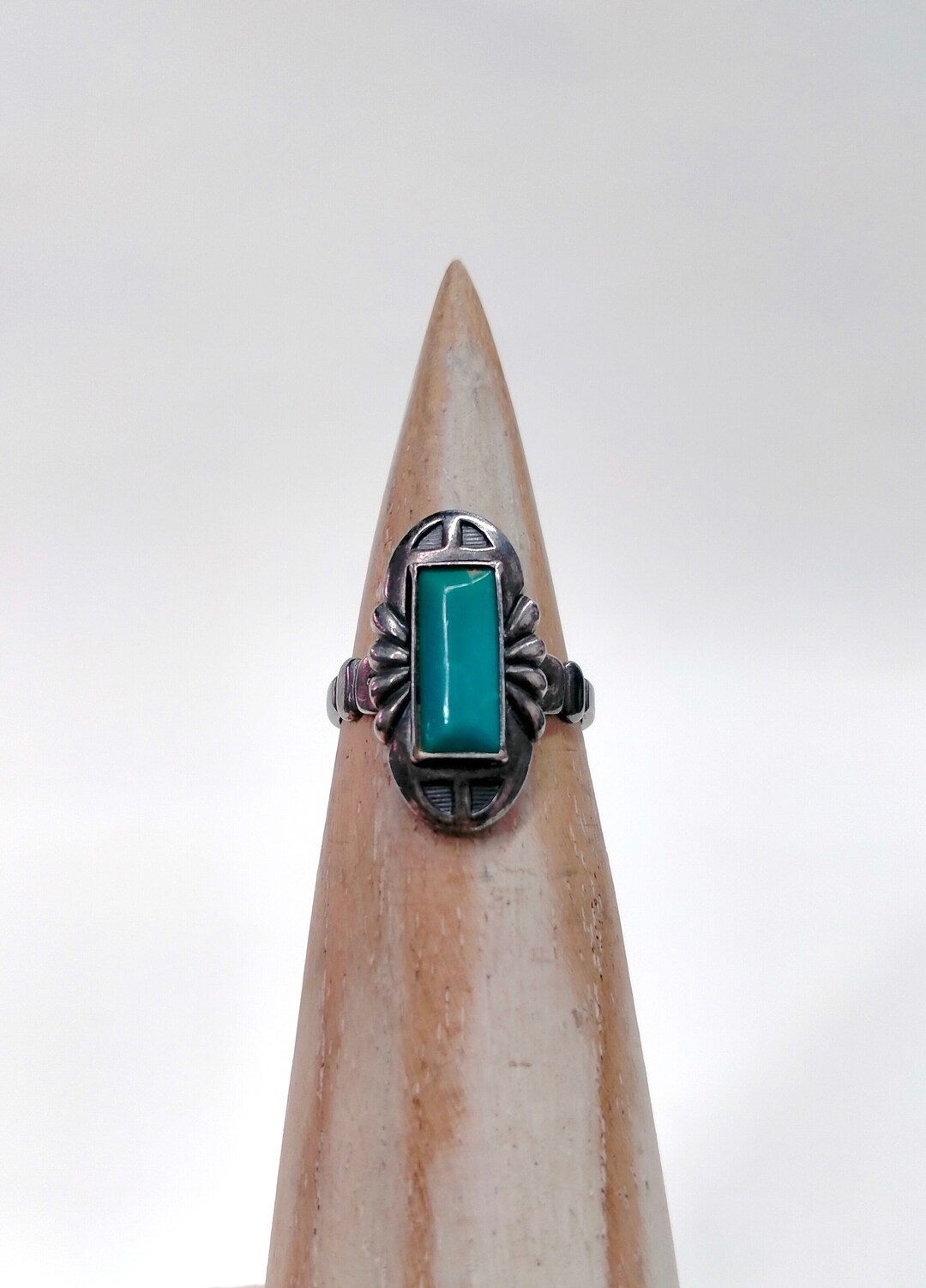 Vintage Heavy Patina Sterling Silver Bell Trading Post Southwest ...