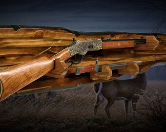 Lever Action Display - Etsy