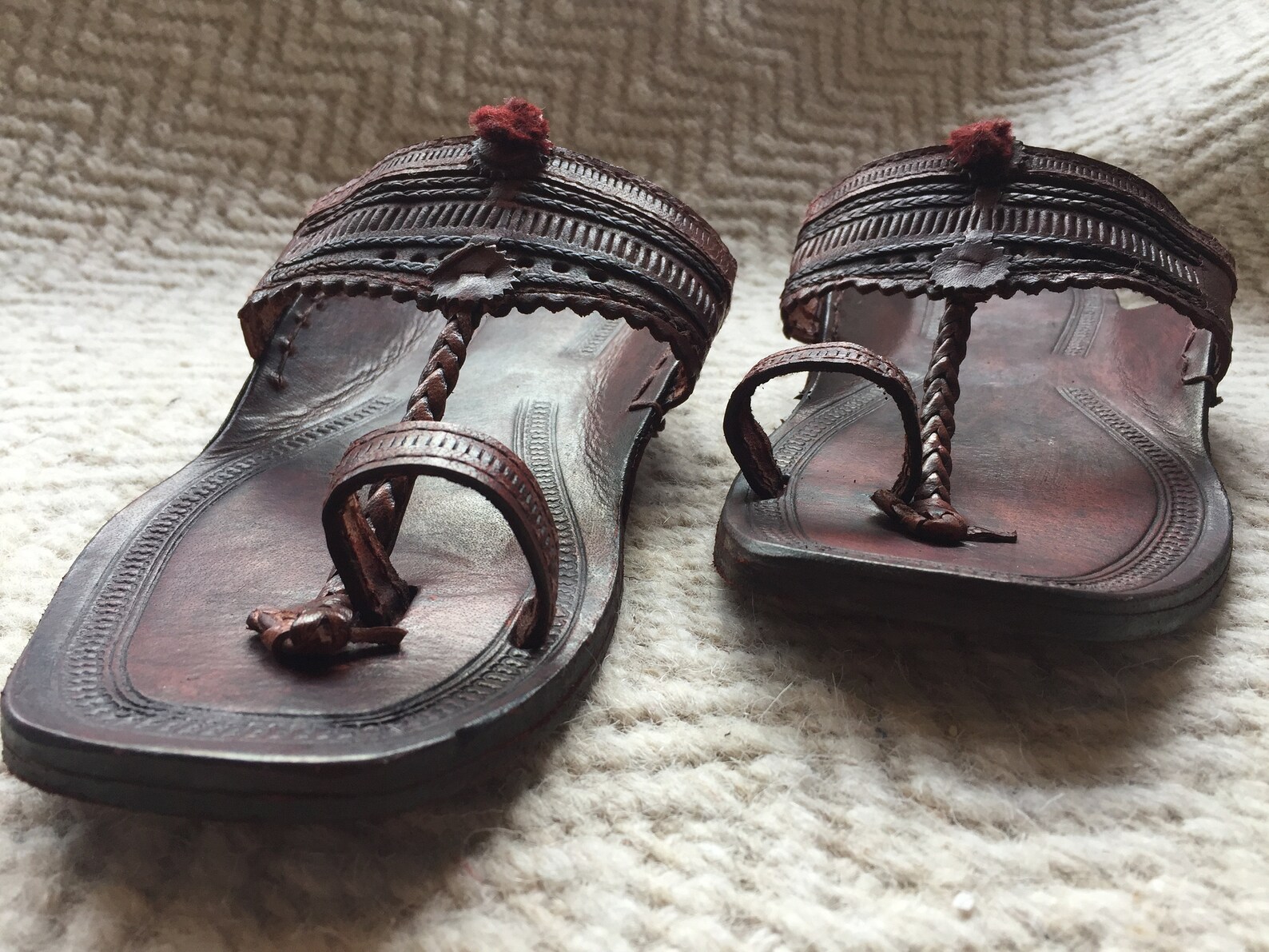 Mens Handmade Hippie Jesus Buffalo Sandals 100% Leatherindian | Etsy