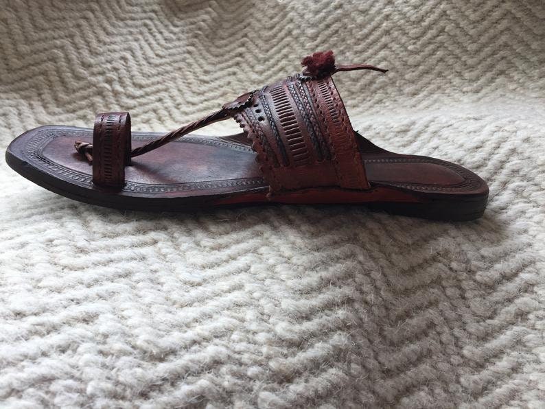 Womens Handmade Hippie Jesus Buffalo Sandals 100% - Etsy