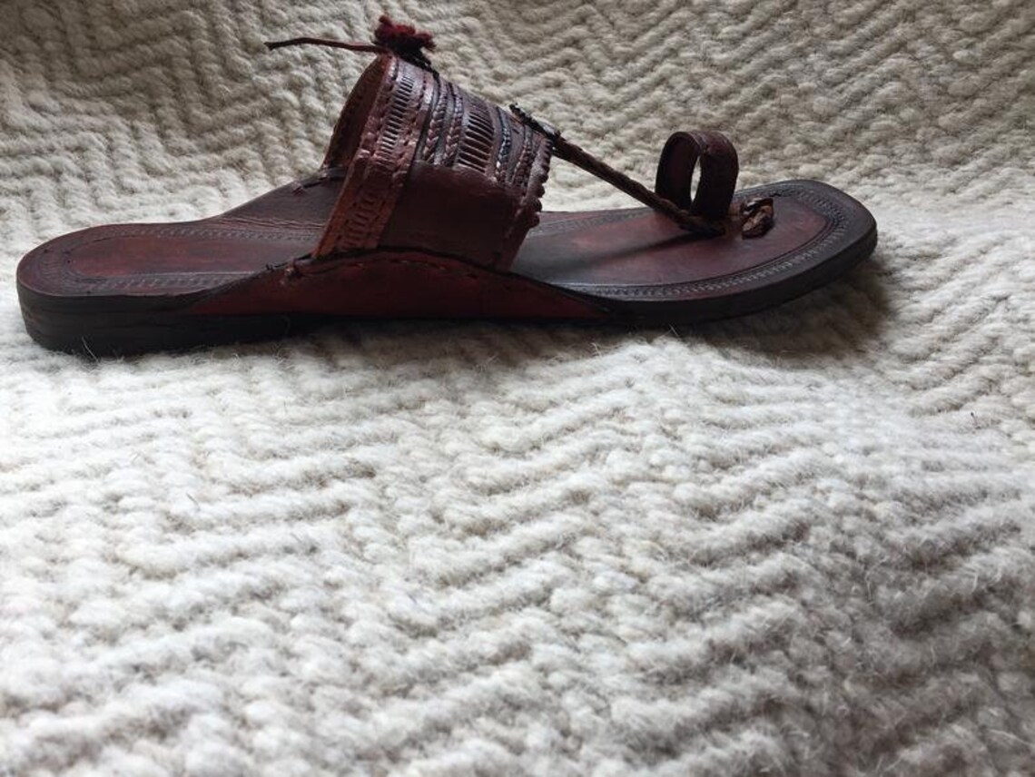 Womens Handmade Hippie Jesus Buffalo Sandals 100% - Etsy