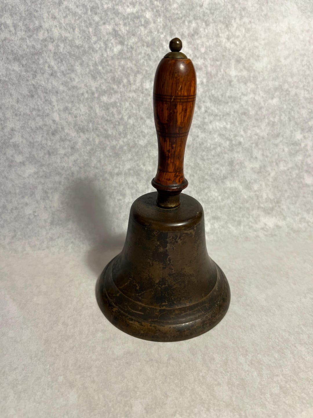 Antique School Bell - Etsy