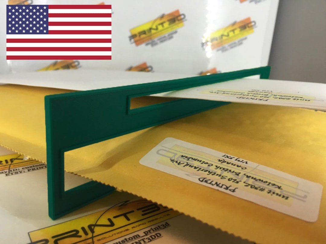 USPS 3 in 1 Measurement Tool, Thickness Gauge, Post Office Template ...