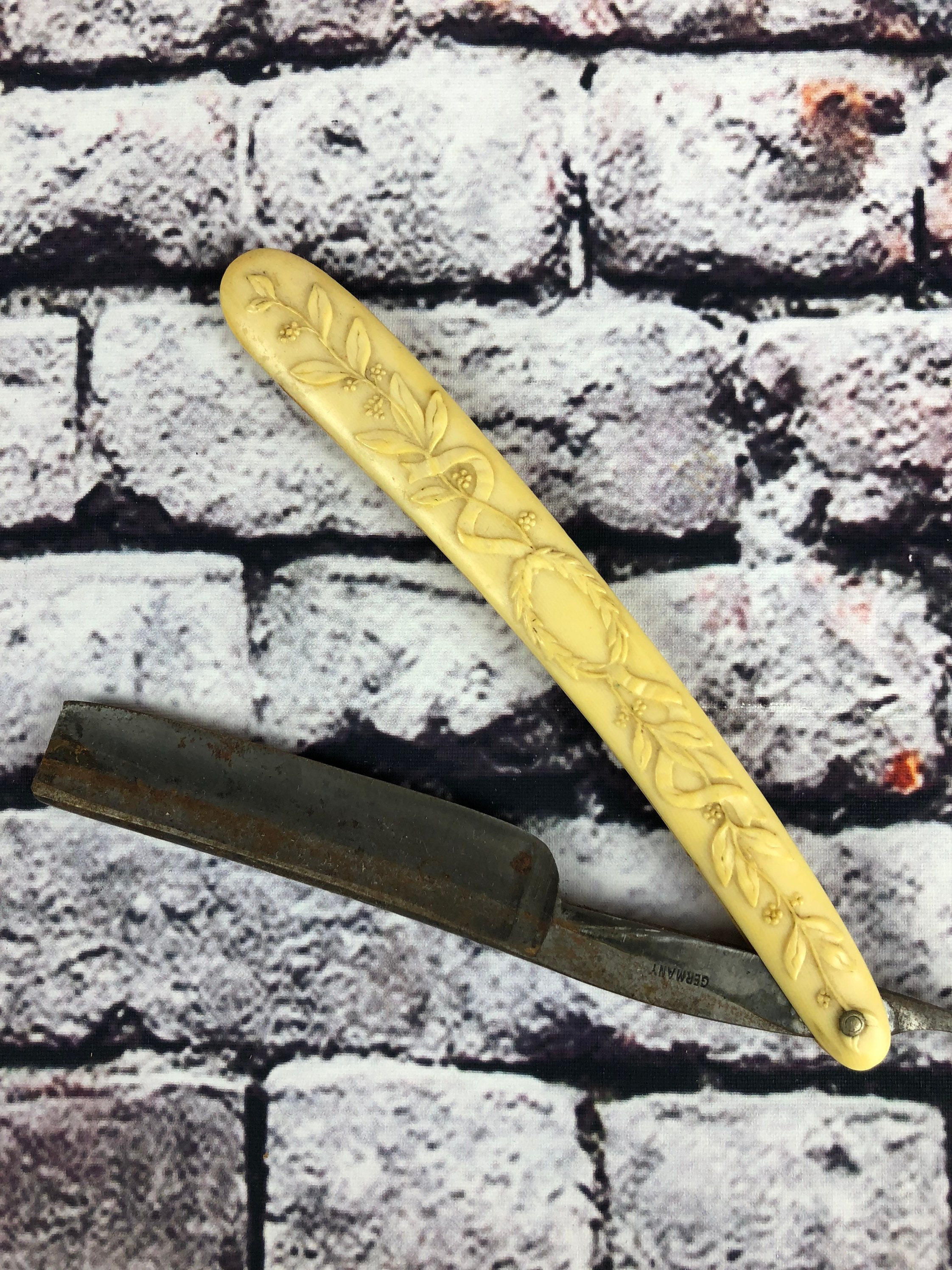 Vintage Beaver Brand Straight Edge Razor - Etsy