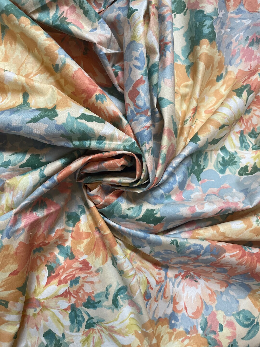 1980s Vintage Upholstery/furnishing Fabric. by Rectella in England ...