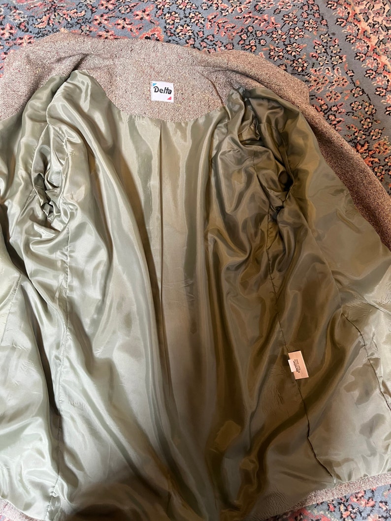 Early 1970s Tweed Jacket. Tweed. Australian Fashion. Delta. Vintage ...