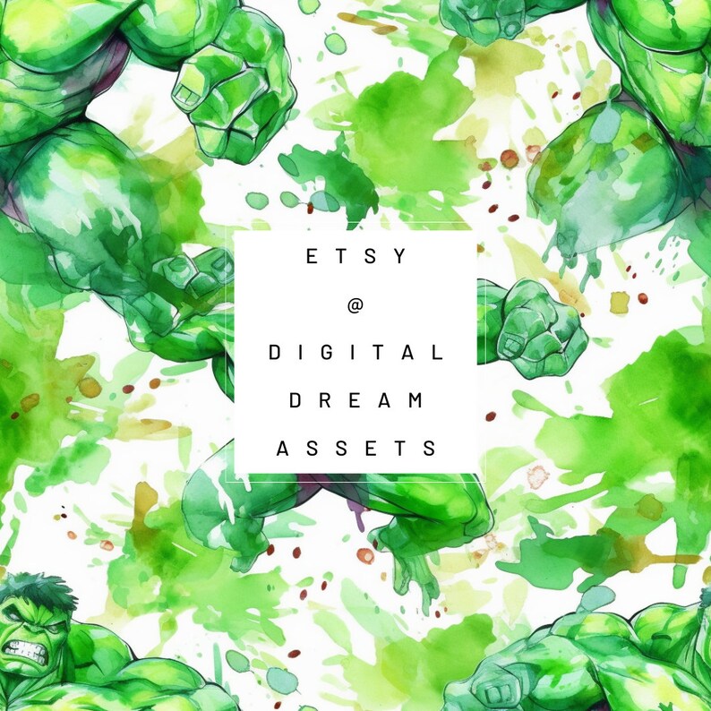 8 Marvel Avengers Superhero Seamless Patterns, Clipart, Iron Man ...