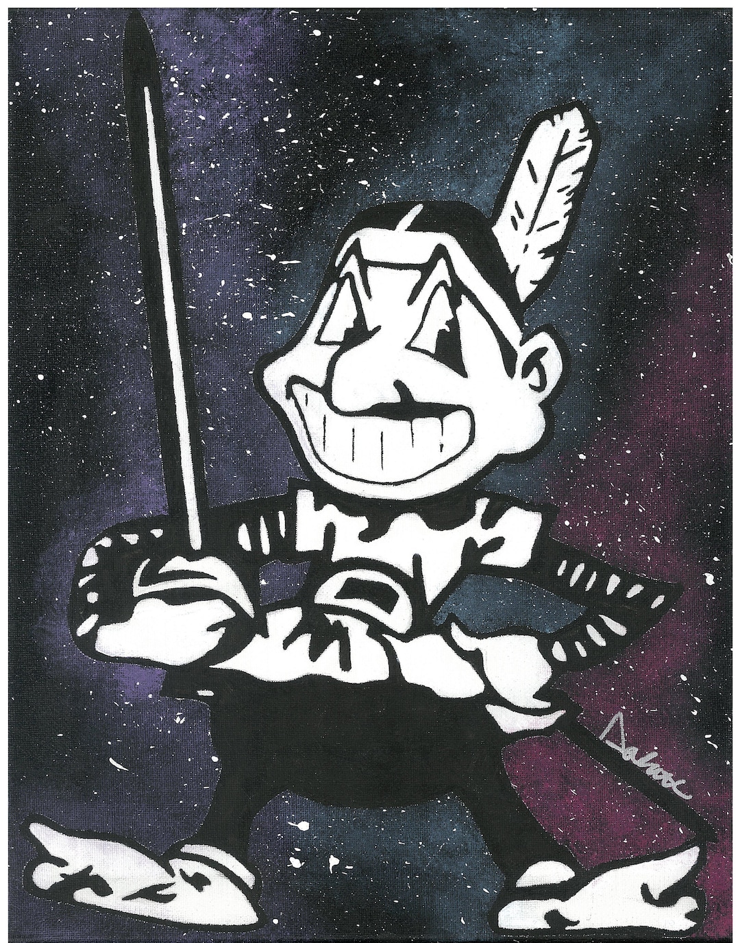 Cleveland Sports Logo Mashup Print - Etsy