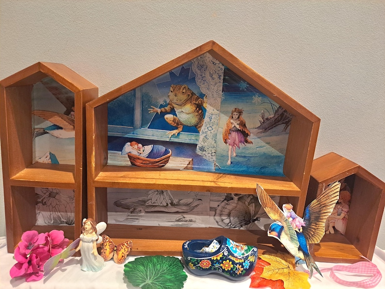 Thumbelina Themed House Shelf - Etsy UK