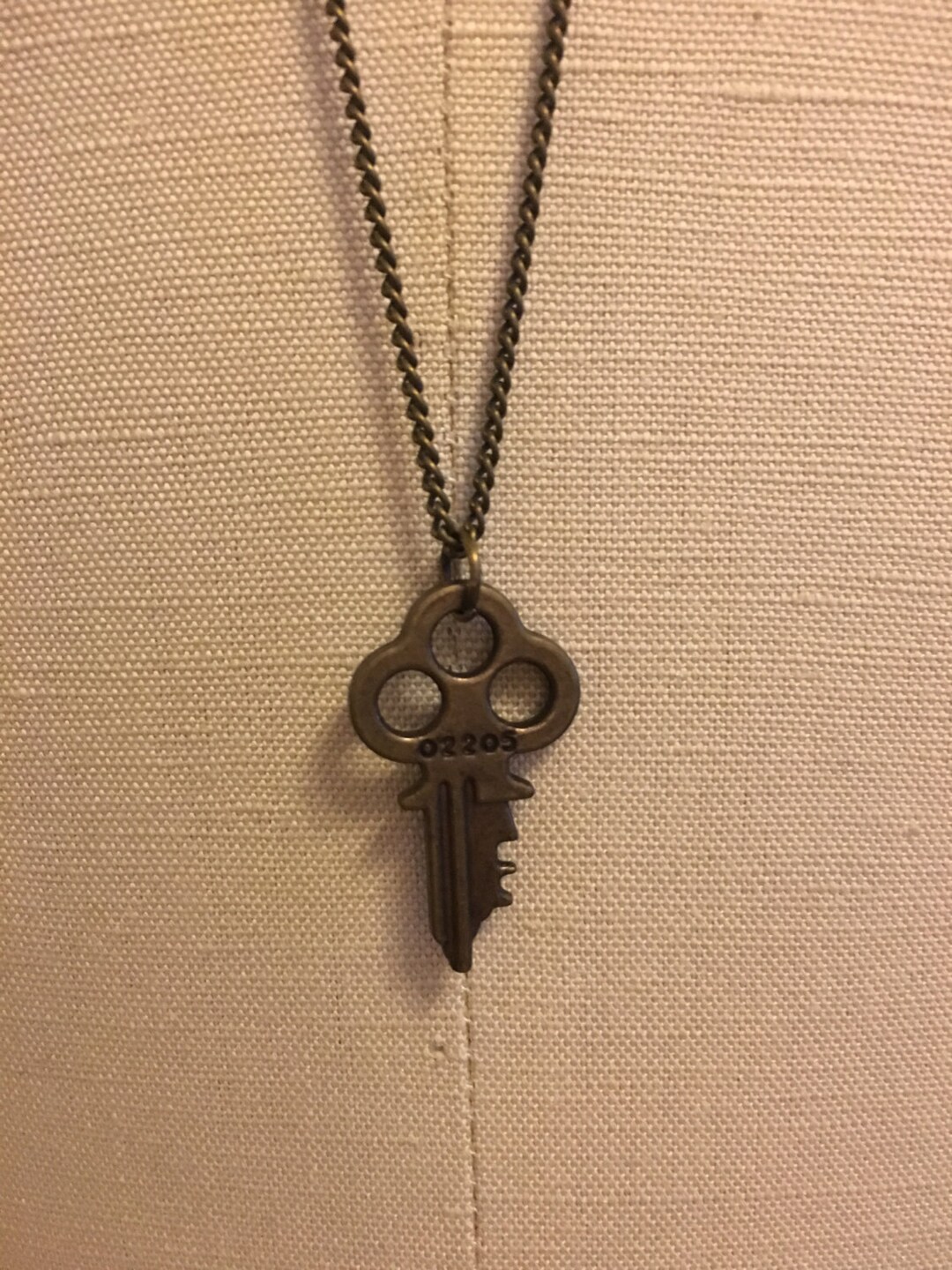 Key Necklace - Etsy