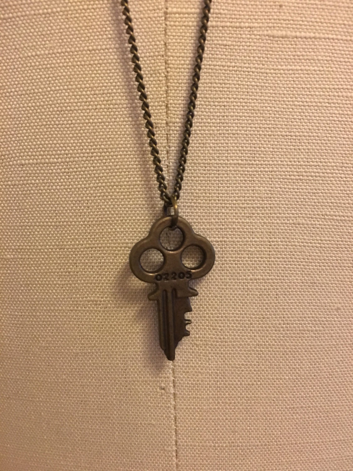 Key Necklace - Etsy