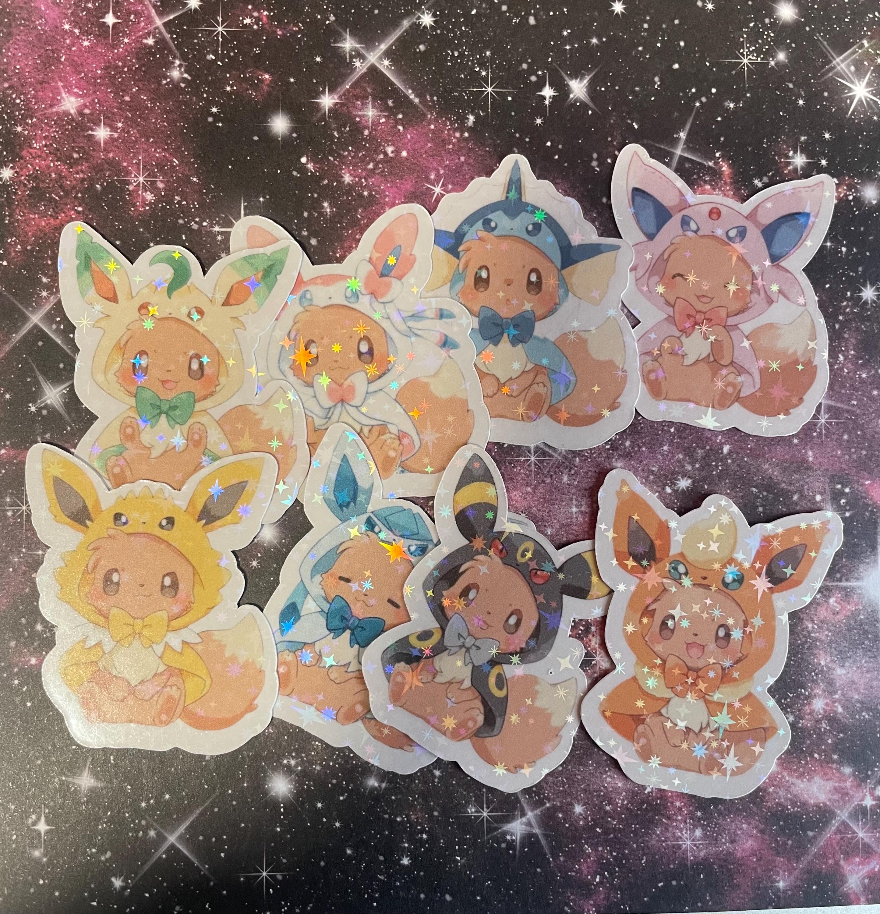 Poncho Wearing Chibi Stickers/magnets - Etsy