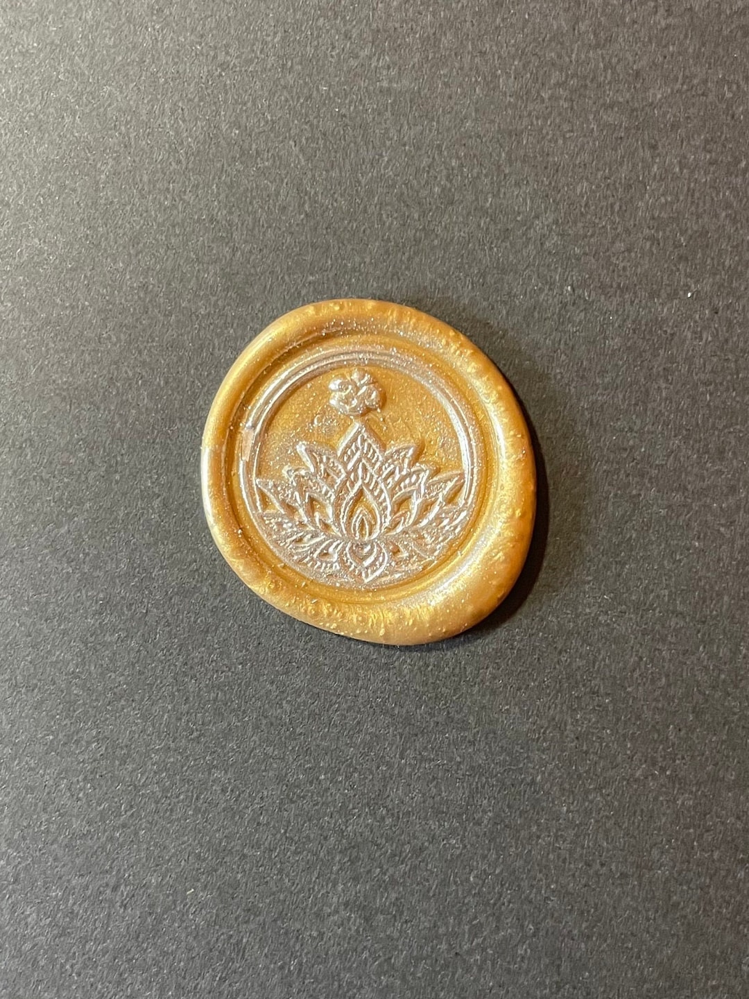 Om Lotus Flower Wax Seal Stickers - Pack of 10 - Etsy