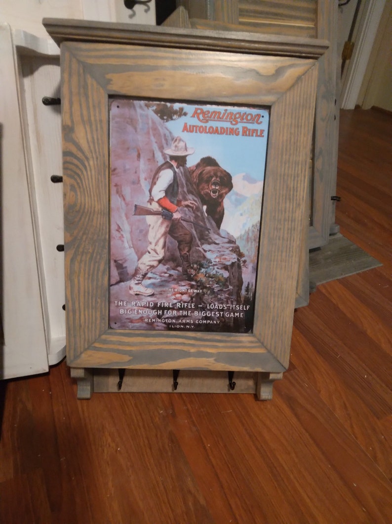 Hidden Wooden Gun Safe - Etsy