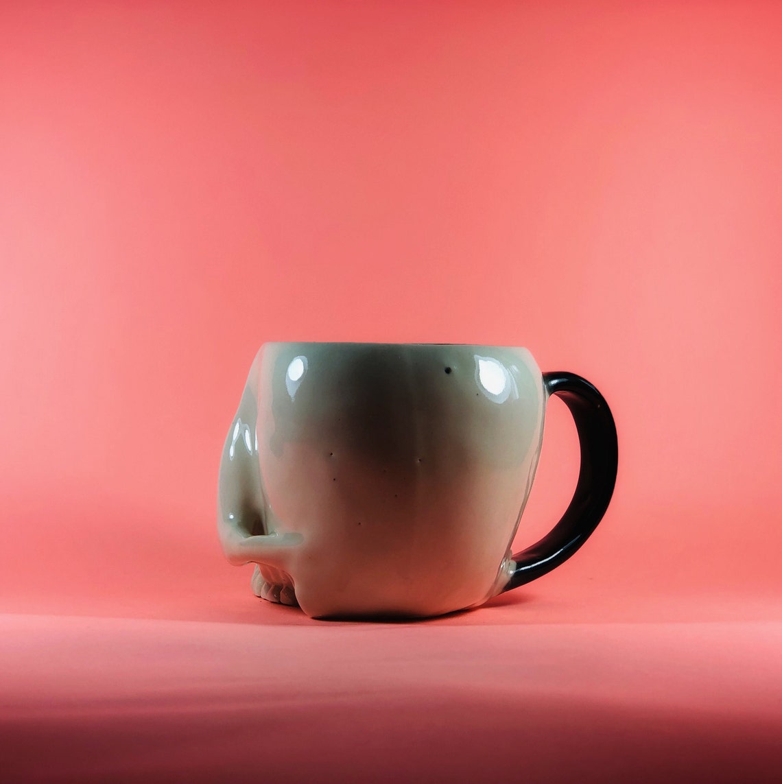 Ceramic Skull Skull Coffee Mug Ceramic Coffee Mug Gothic - Etsy