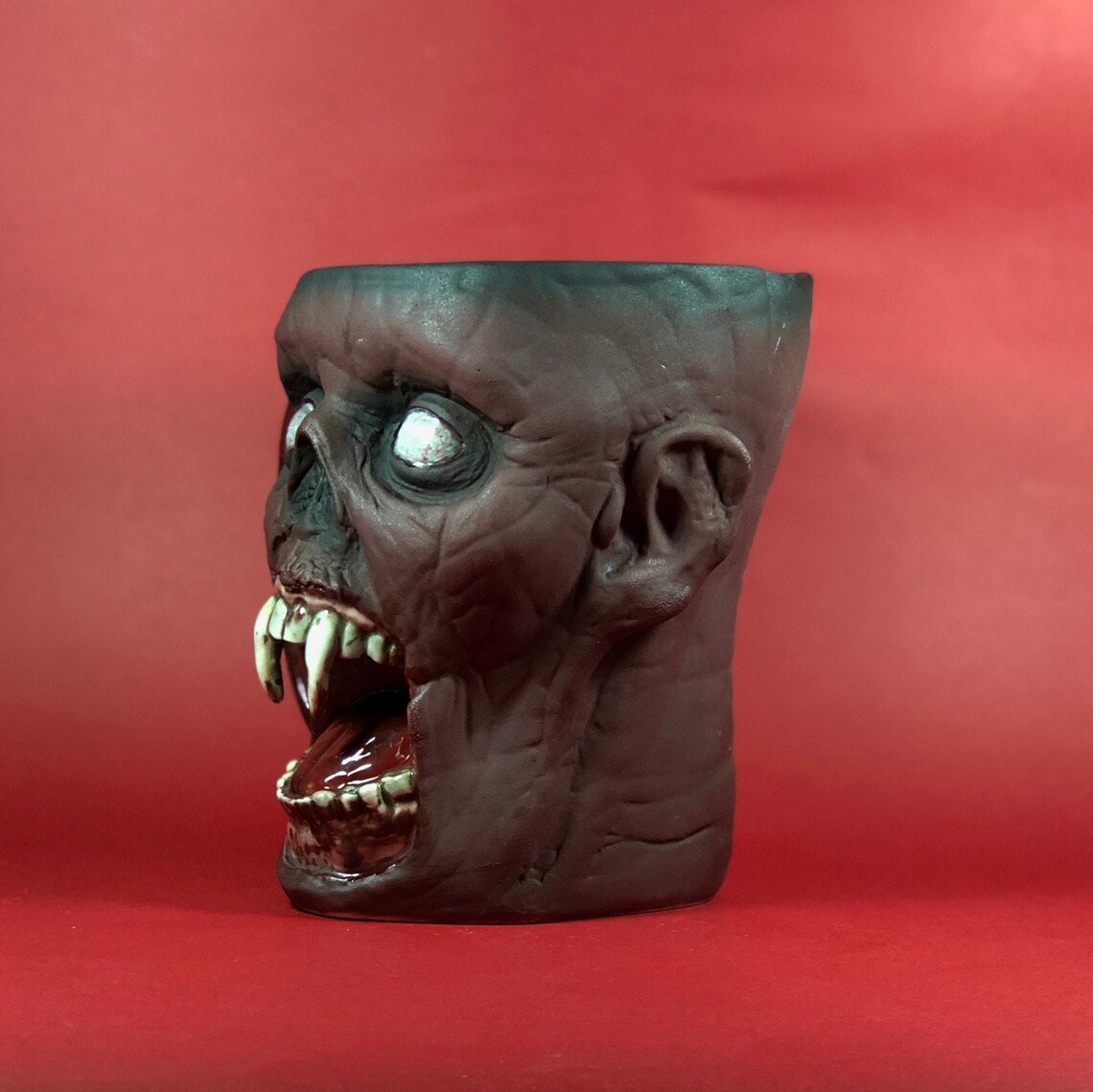 Vampire Coffee Mug Zombie Mug Ceramic Mug Halloween Decor - Etsy