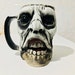 Zombie Coffee Mug Evil Dead Inspired Zombie Mug Horror Face - Etsy