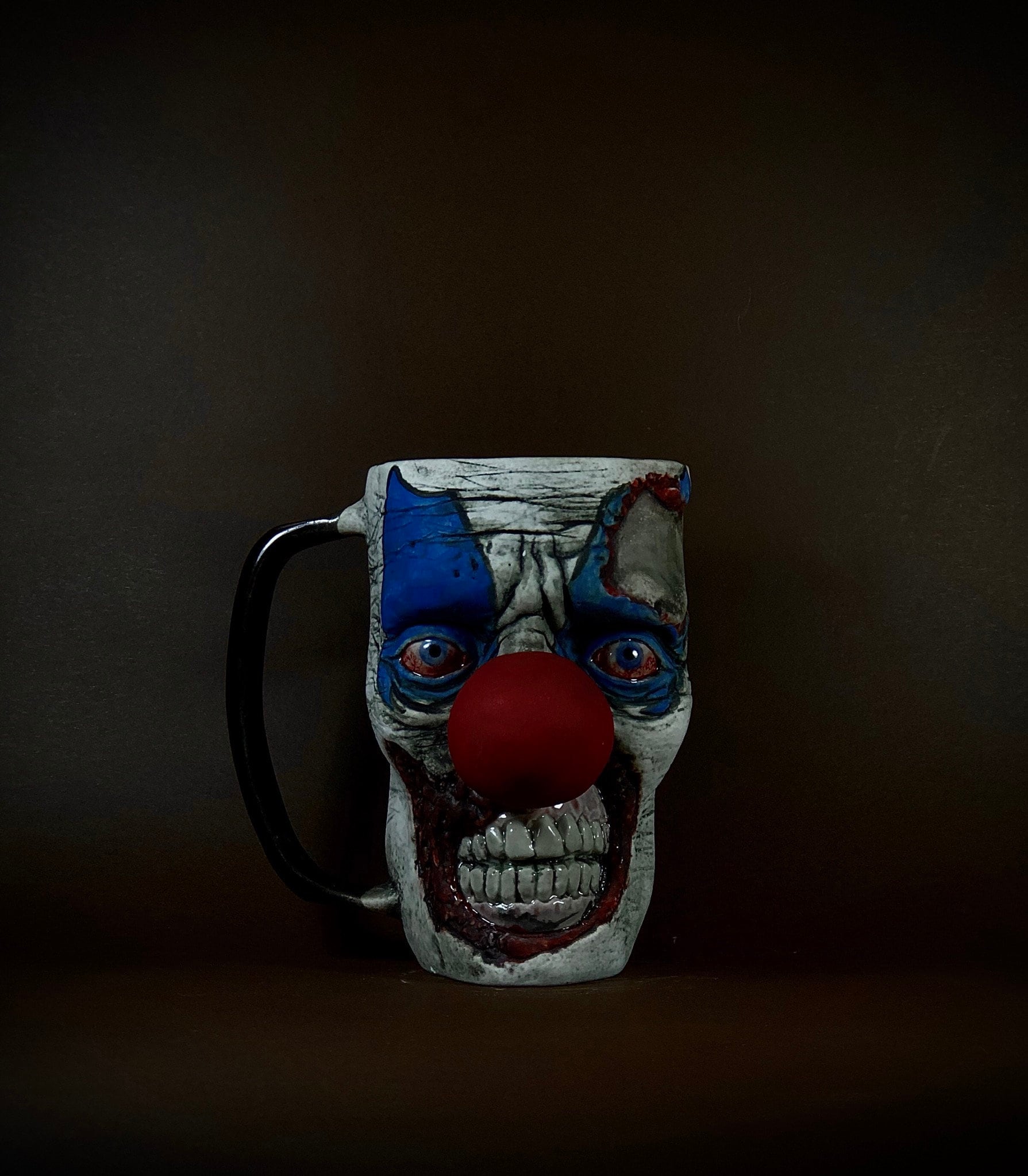 Zombie Clown Coffee Mug Creepy Stuff Halloween Gift Idea | Etsy