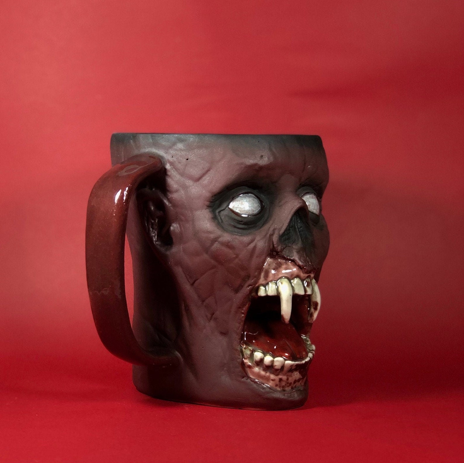 Vampire Coffee Mug Zombie Mug Ceramic Mug Halloween Decor - Etsy