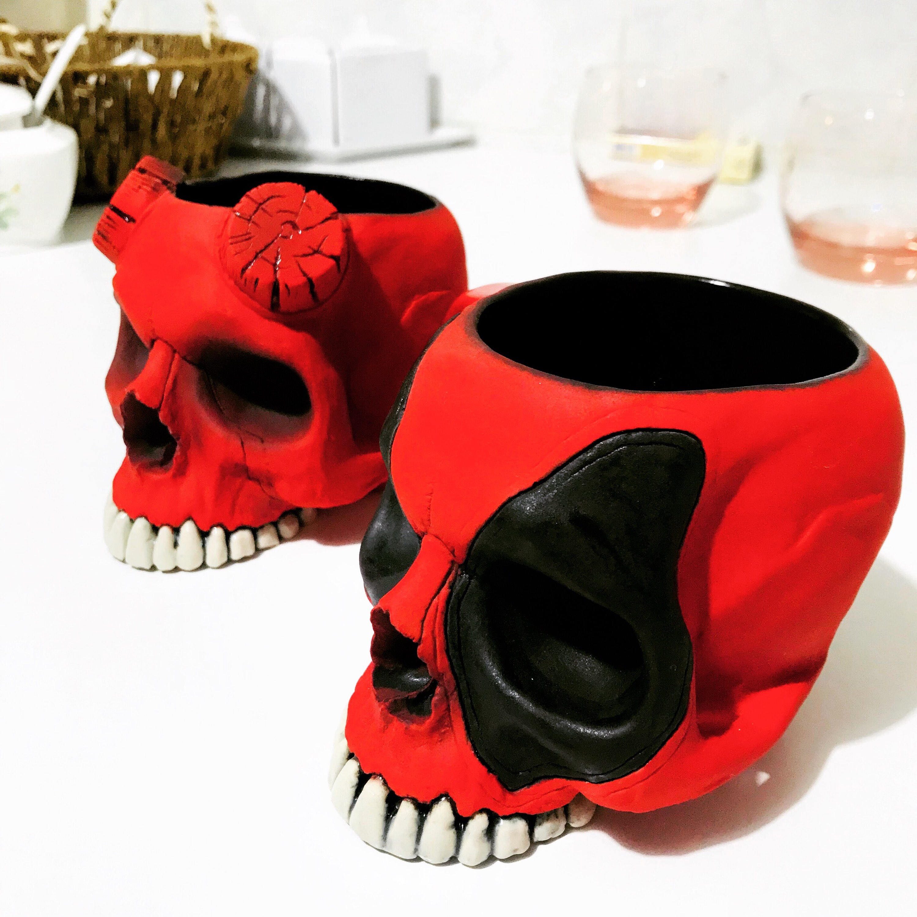 Deadpool Coffee Mug Pottery Mug Cosplay Props Deadpool | Etsy