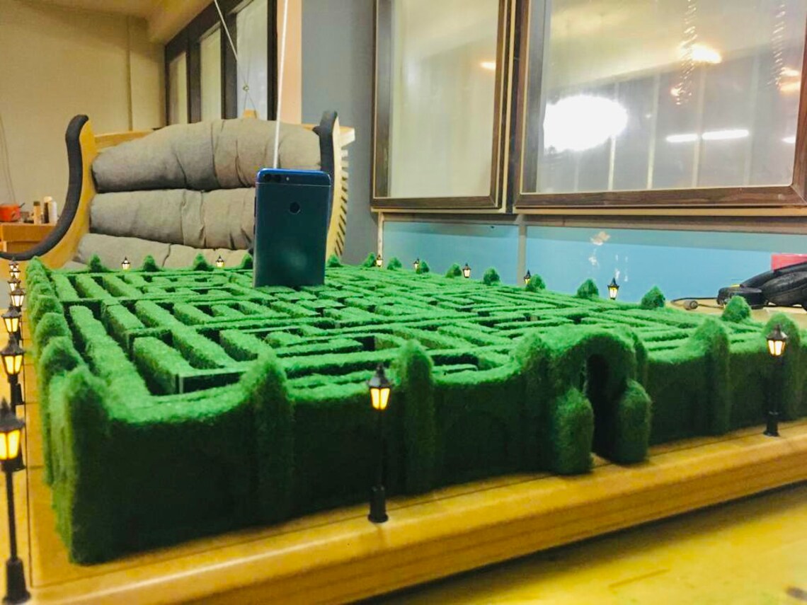 Inspired by the Movie Shining Overlook Hotel Maze Replica - Etsy