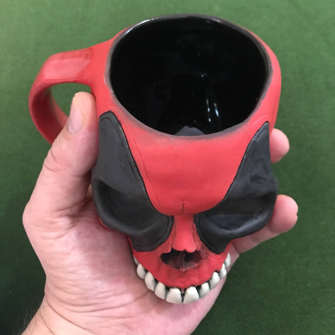 Deadpool Coffee Mug Pottery Mug Cosplay Props Deadpool | Etsy