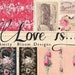 Love is | Vintage Decorative Paper & Journal Kit | Artist Papers - Etsy