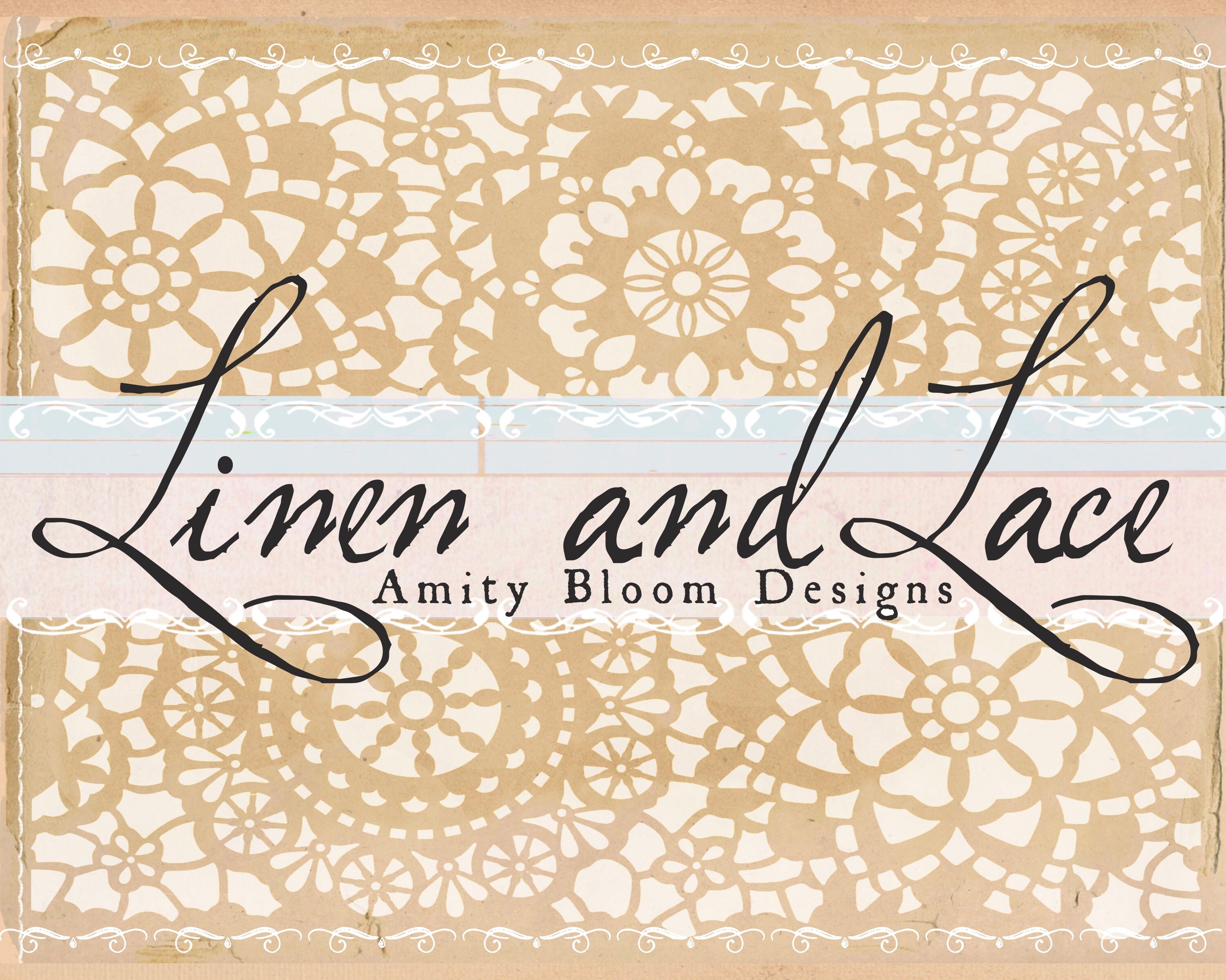 Linen & Lace Decorative Paper Kit | Vintage Paper - Etsy